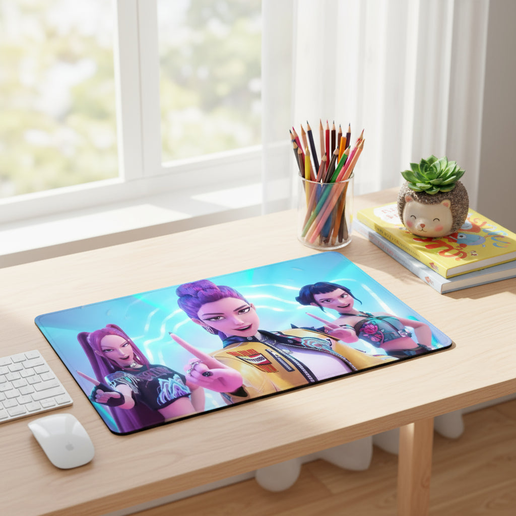 Kpop Demon Hunters Mouse Pad - Ultimate Gaming Mat – Trikidsworld